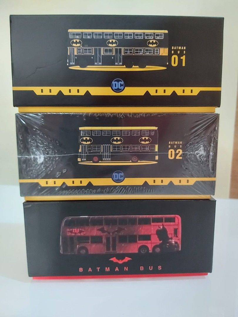 Batman Double Decker Bus Model 01, Hobbies & Toys, Memorabilia ...