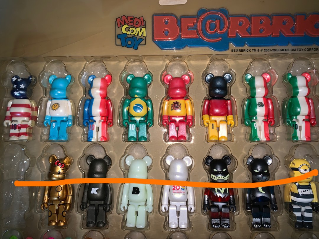 Bearbrick Medicom KFC HK Special Rare bear brick We Love Football Be ...