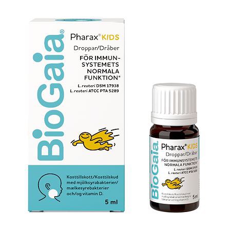 BioGaia Pharax Kids 5ml, Health & Nutrition, Health Supplements ...