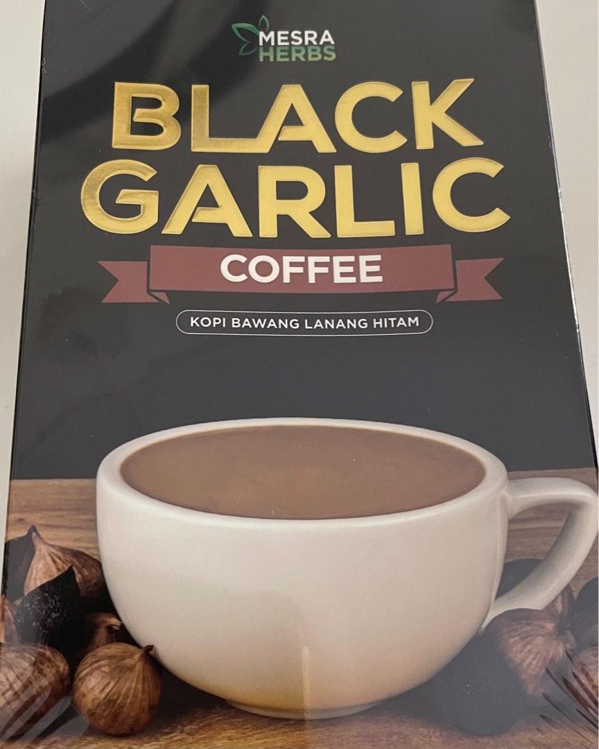 Black Garlic Coffee (Bundle 1 or 2), Food & Drinks, Beverages on Carousell