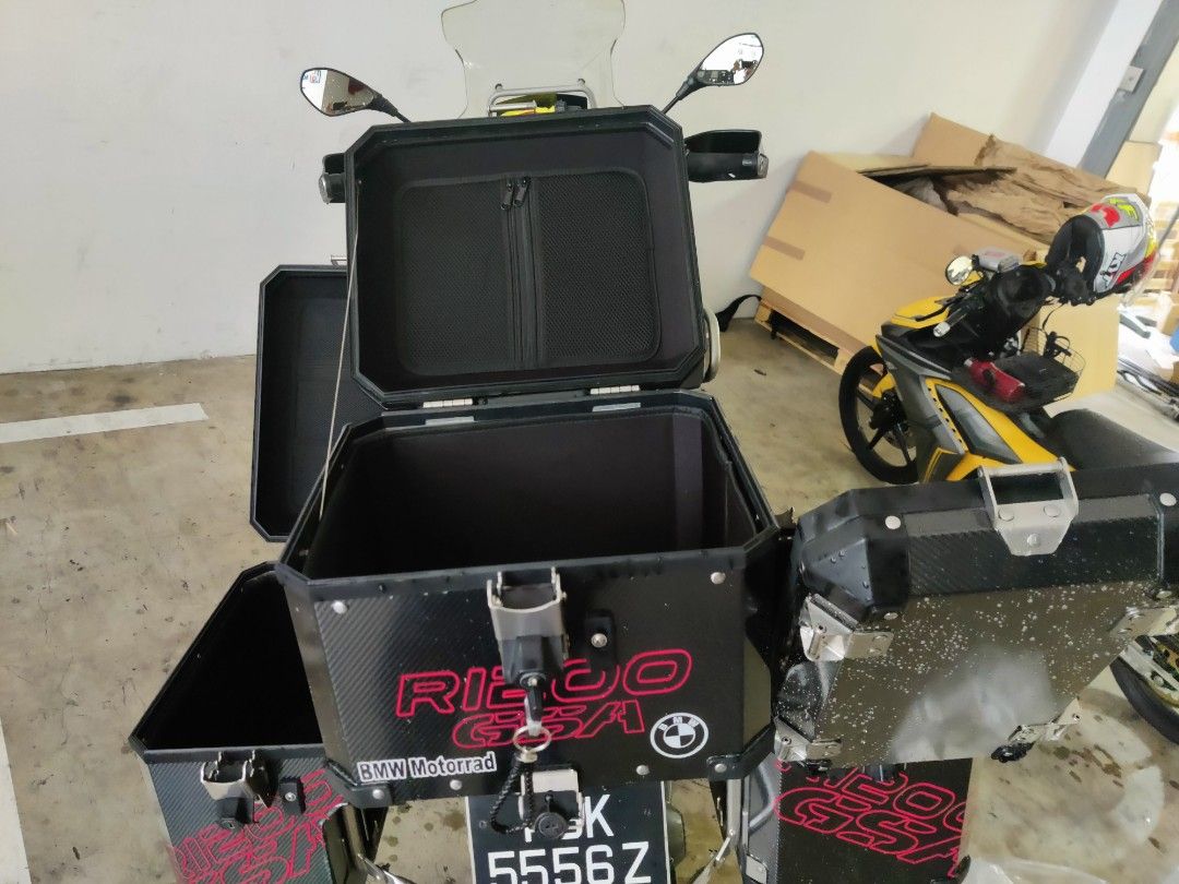 BMW gs top box cover accessories, Motorcycles, Motorcycle Accessories ...