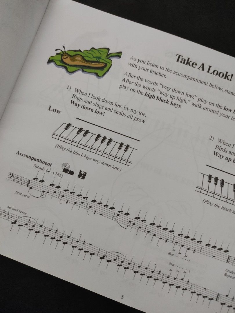 Book 1: Piano Lessons, Hobbies & Toys, Books & Magazines, Fiction & Non ...