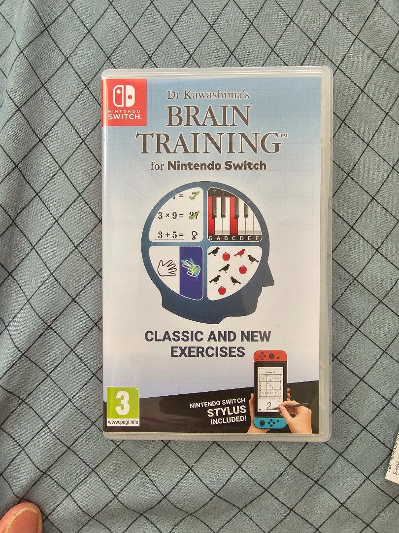 Brain traing nintendo switch, Video Gaming, Video Games, Nintendo on ...