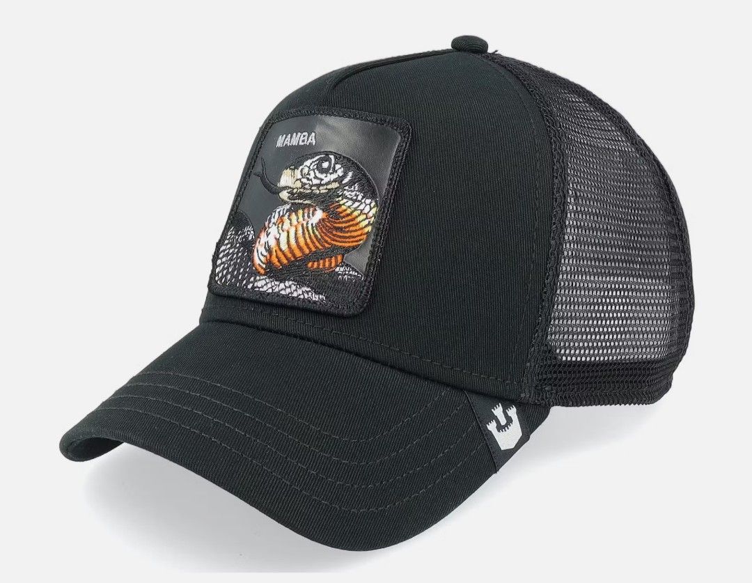 Brand New Goorin Bros Exclusive Mamba Black Trucker Cap, Men's Fashion ...