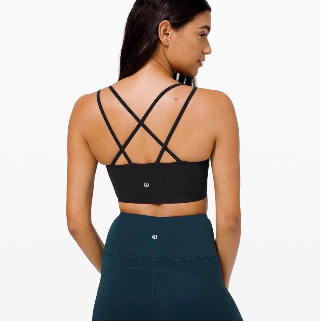 BRAND NEW Lululemon Like a Cloud Bra In Black, Women's Fashion ...