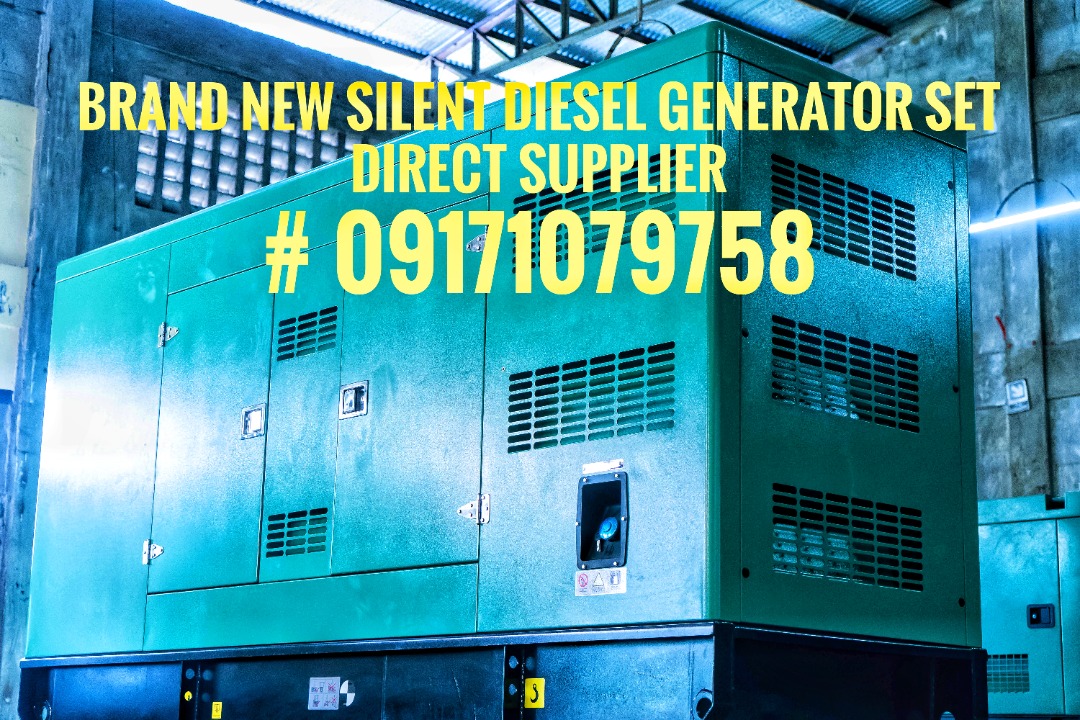BRAND NEW SILENT DIESEL GENERATOR SET / DIRECT SUPPLIER, Commercial ...