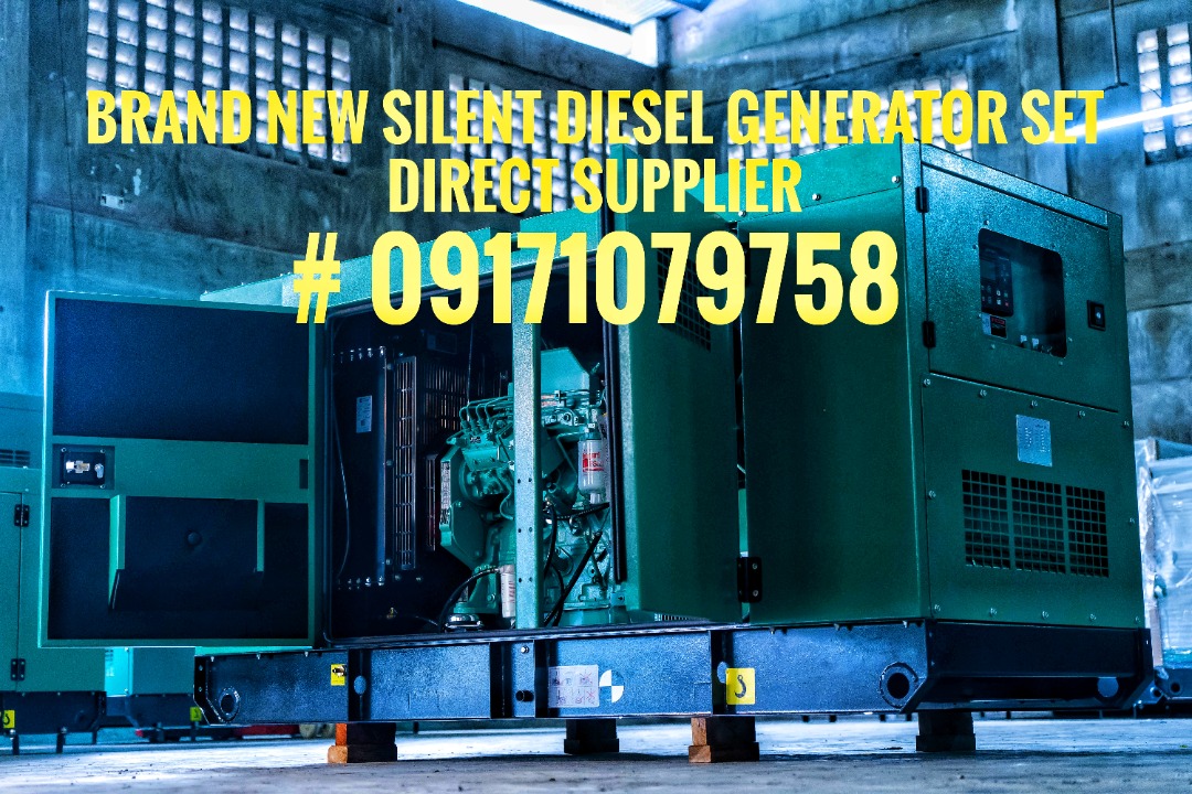 BRAND NEW SILENT DIESEL GENERATOR SET, Commercial & Industrial ...