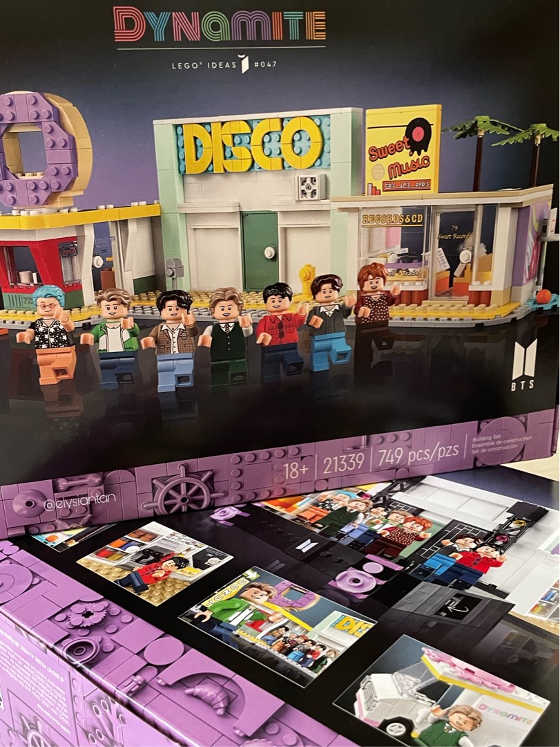 BTS Dynamite Lego Set on Carousell