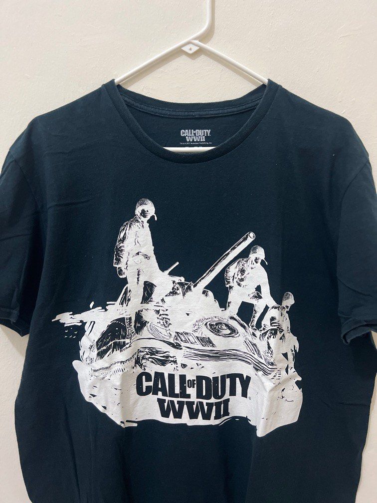 Call Of Duty world war 2 tshirt, Men's Fashion, Tops & Sets, Tshirts ...