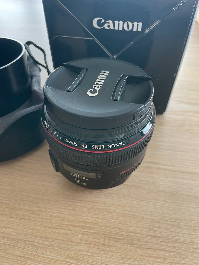 Canon 50mm f/1.2L USM, Photography, Lens & Kits on Carousell