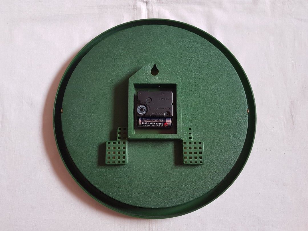 Carlsberg Beer Round Wall Clock, Furniture & Home Living, Home Decor ...