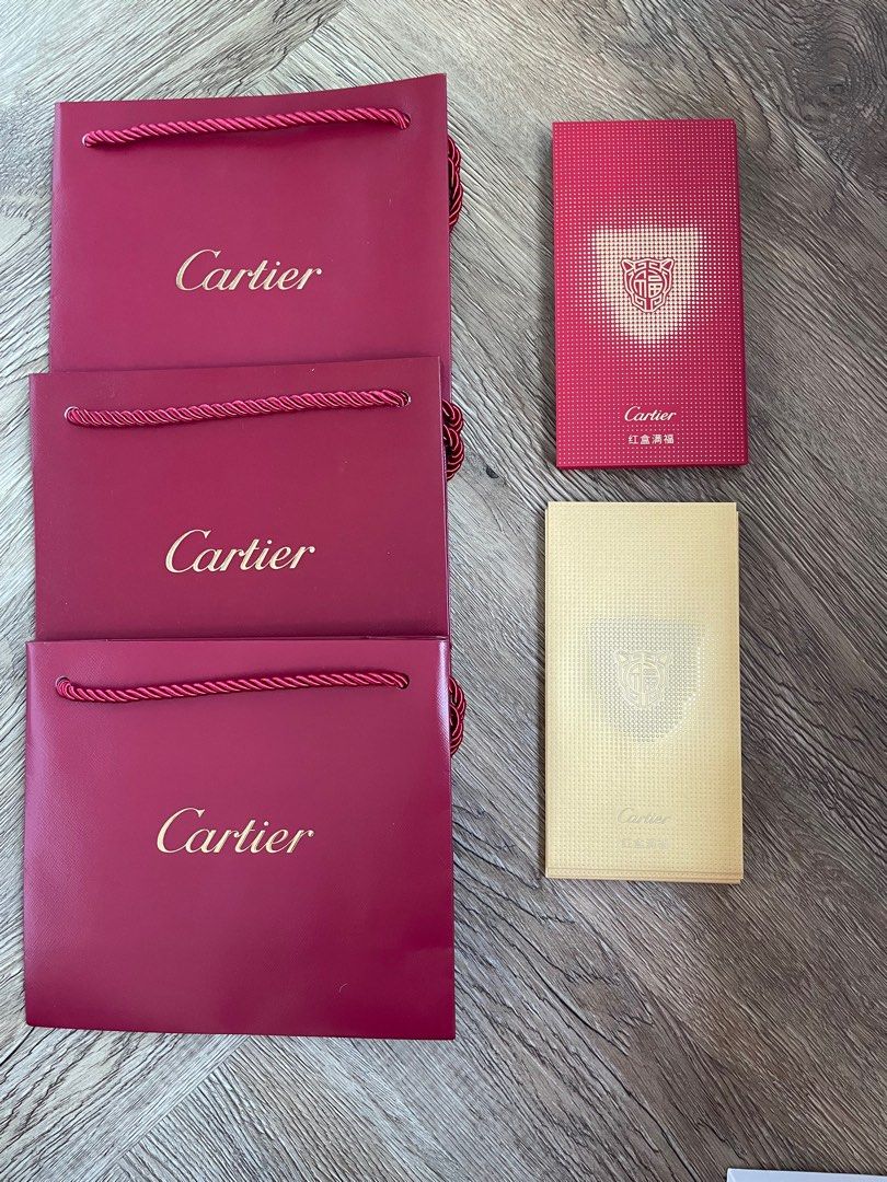 Cartier Red Packets, Luxury, Accessories on Carousell