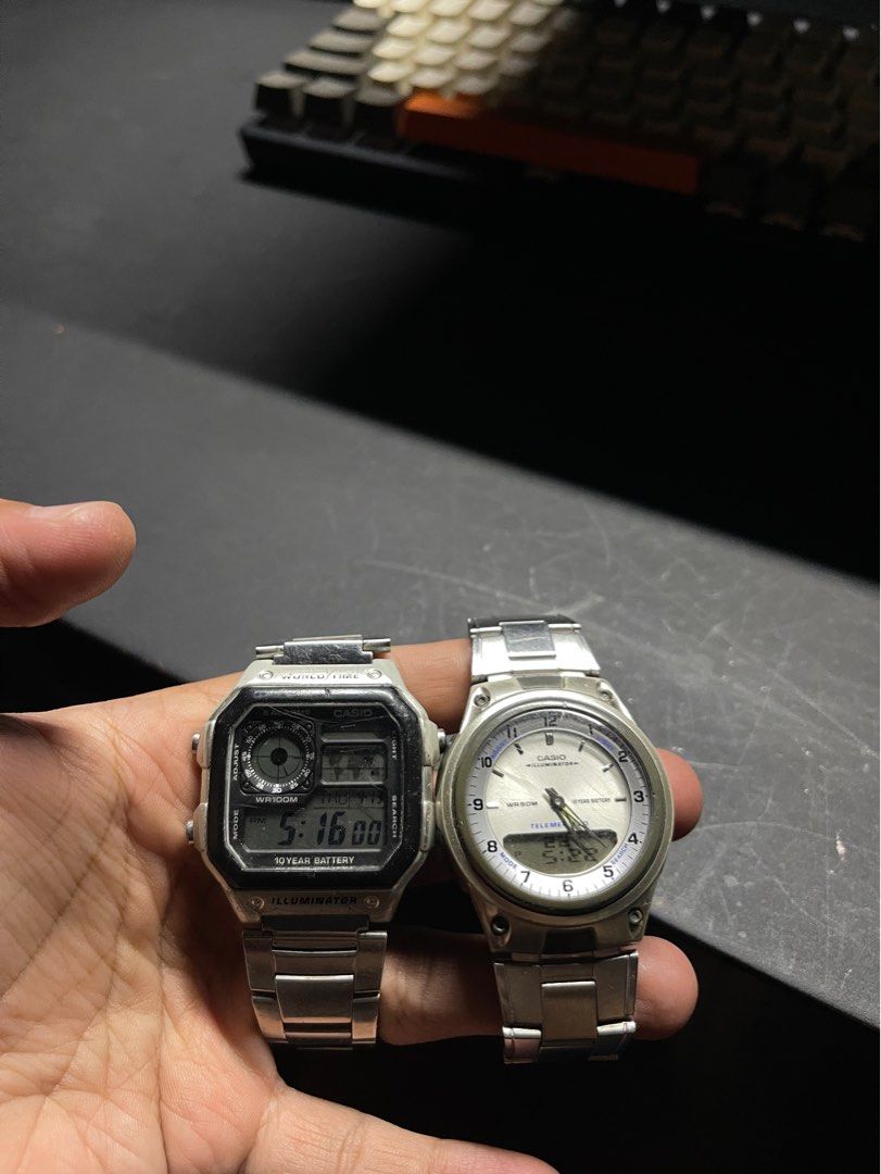 CASIO basic wrist watch AS PACK!, Men's Fashion, Watches & Accessories ...