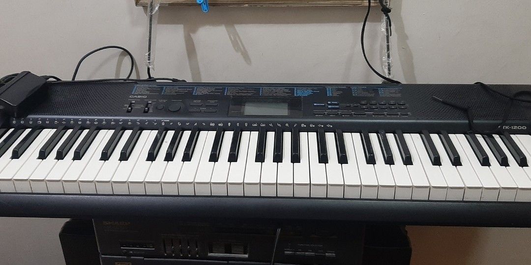 Casio CTK 1200 Piano Keyboard, Hobbies & Toys, Music & Media, Musical ...