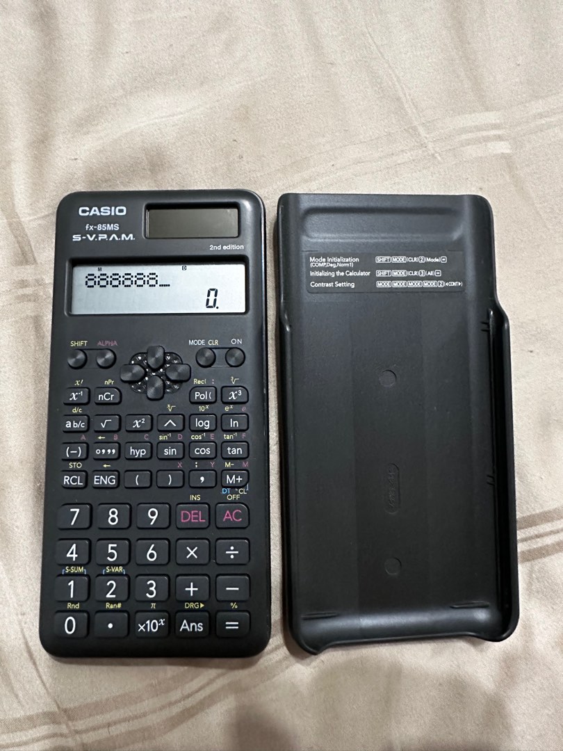Casio fx-85MS 2nd edition calculator, Hobbies & Toys, Stationery ...