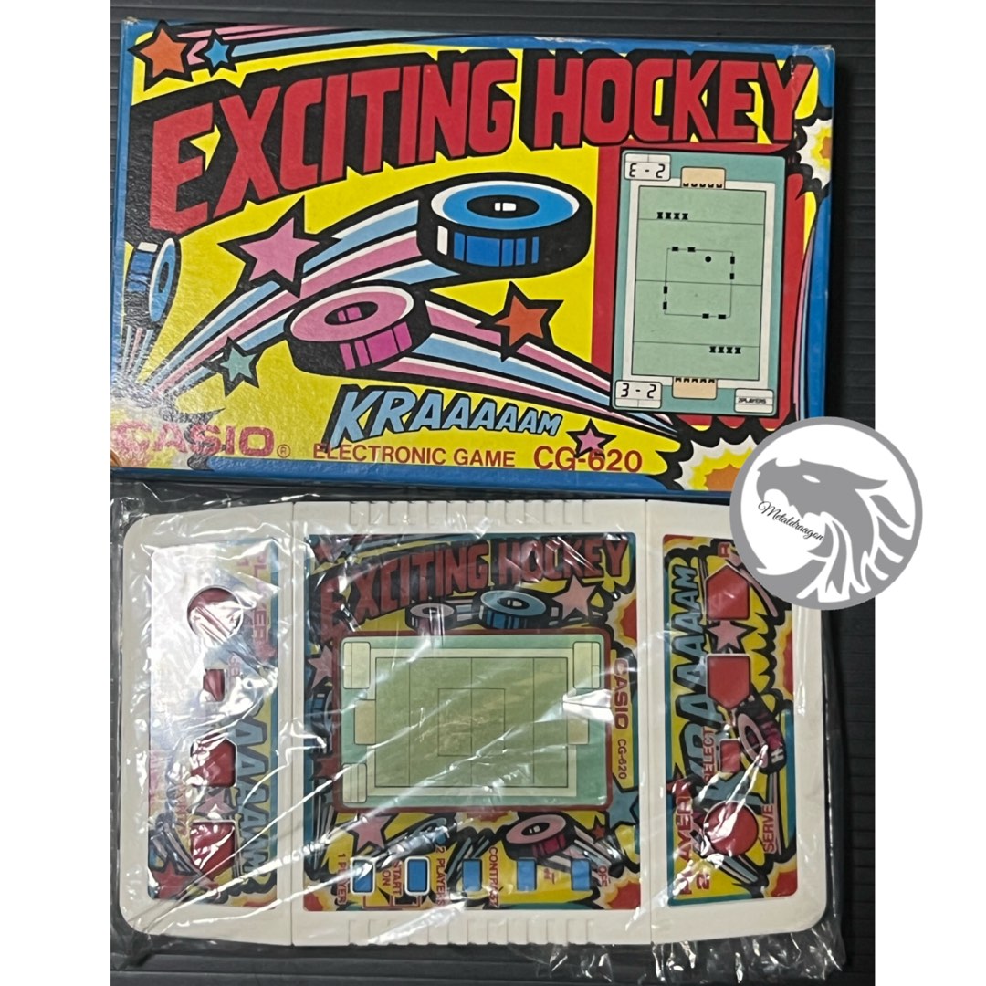 Casio JAPAN | Electronic Game & Watch Vintage Exciting Hockey LCD game ...