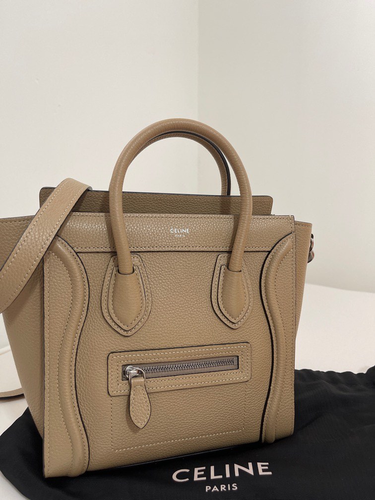 Celine Nano Luggage, Women's Fashion, Bags & Wallets, Cross-body Bags ...
