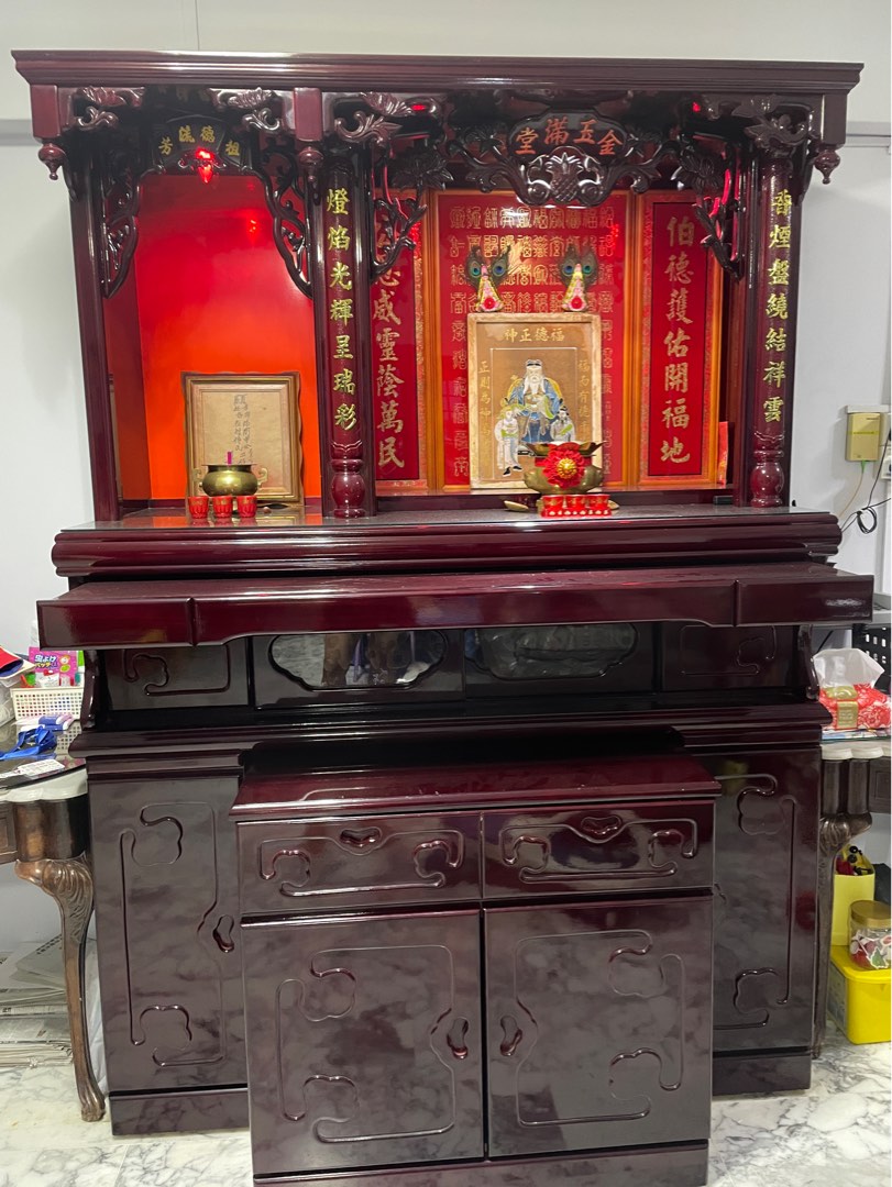 Chinese praying Altar, Furniture & Home Living, Furniture, Other Home ...