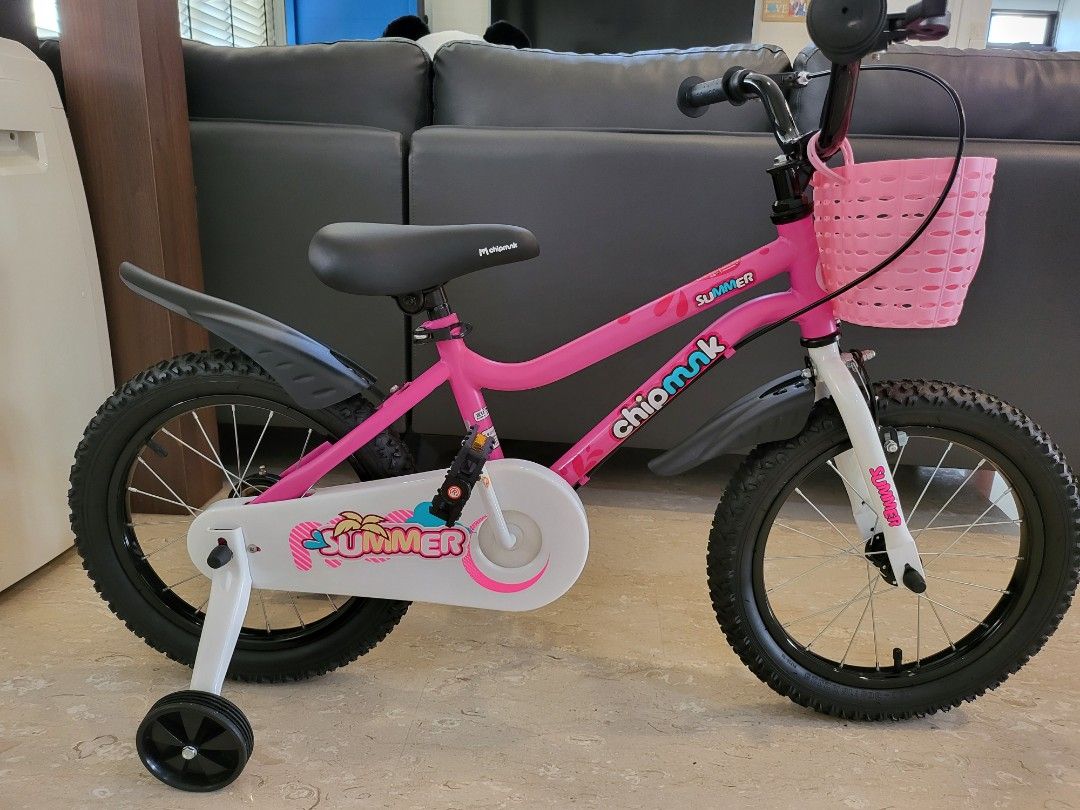 Chipmunk 16 inch Bicycle with Detachae Training Wheels, Sports ...