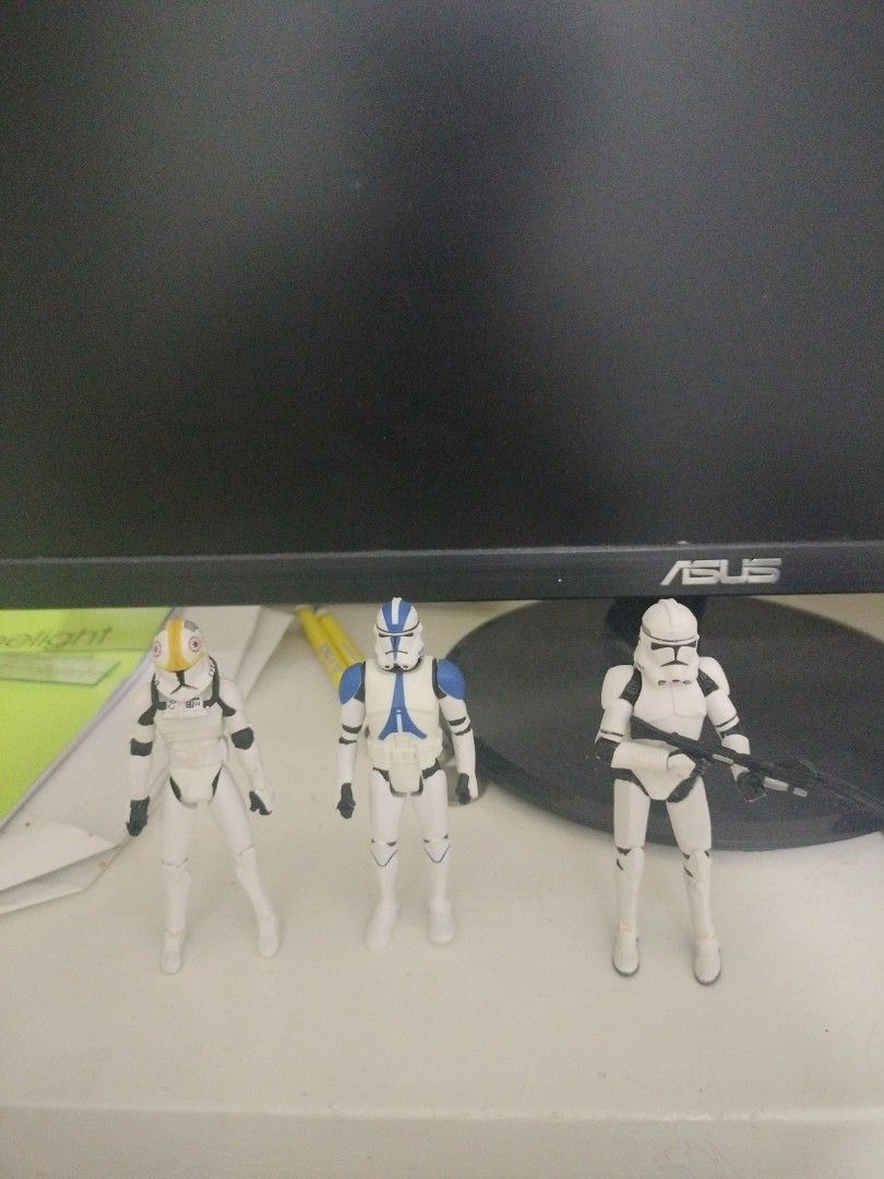 Clone trooper pilot, storm trooper set, Hobbies & Toys, Toys & Games on ...