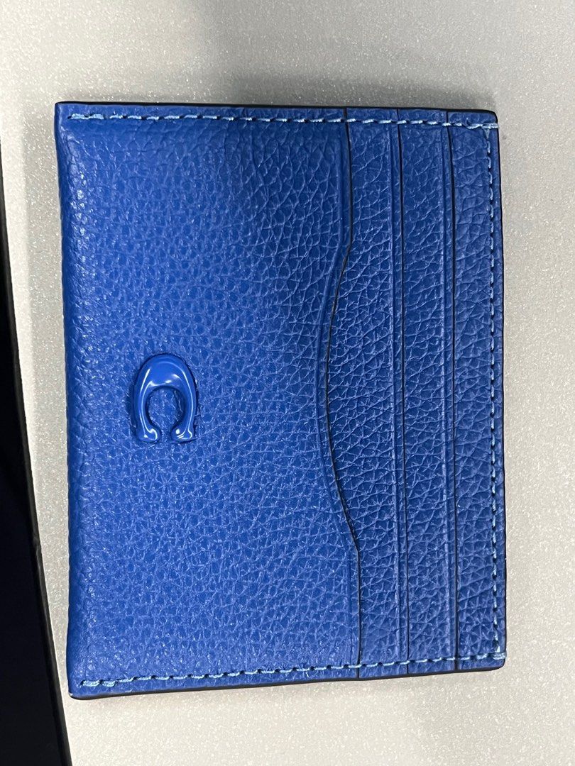 coach card holder, Luxury, Bags & Wallets on Carousell