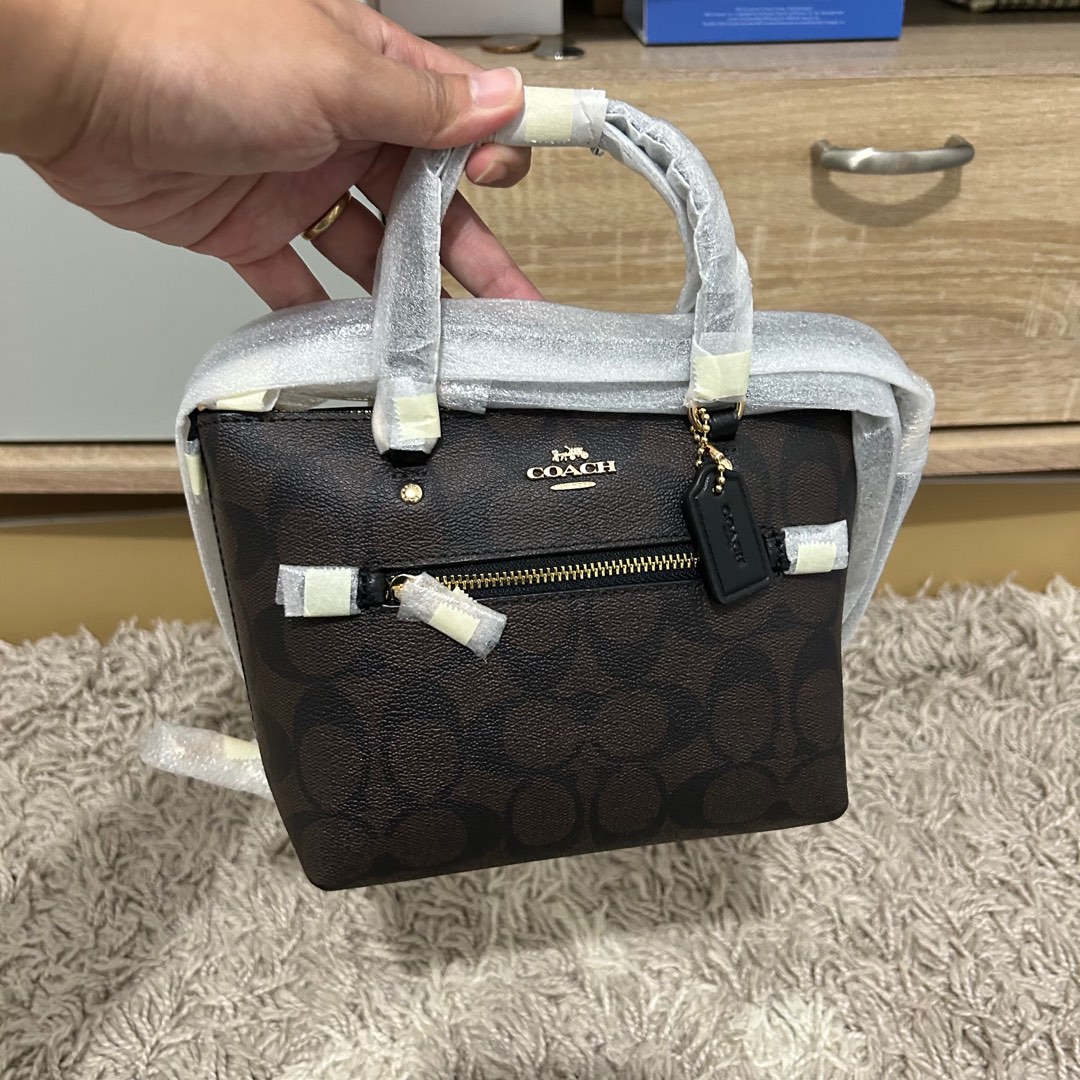 Coach mini gallery tote on Carousell