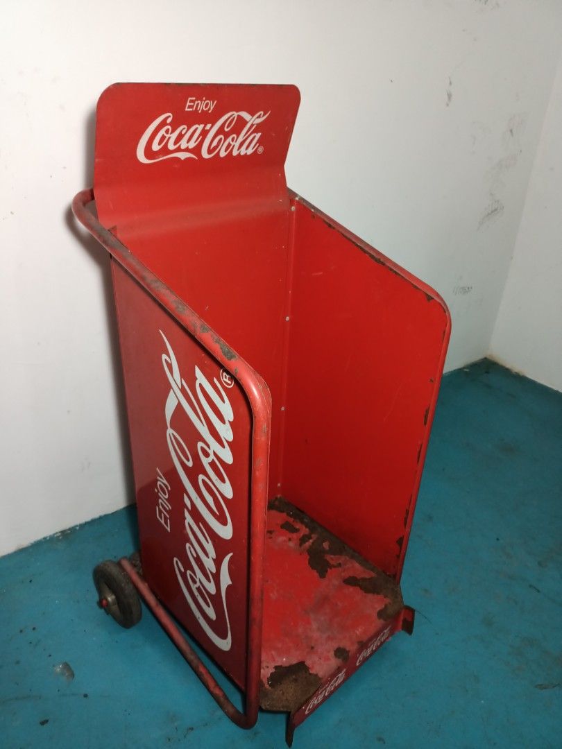 Coca-cola trolley, Hobbies & Toys, Collectibles & Memorabilia, Vintage ...