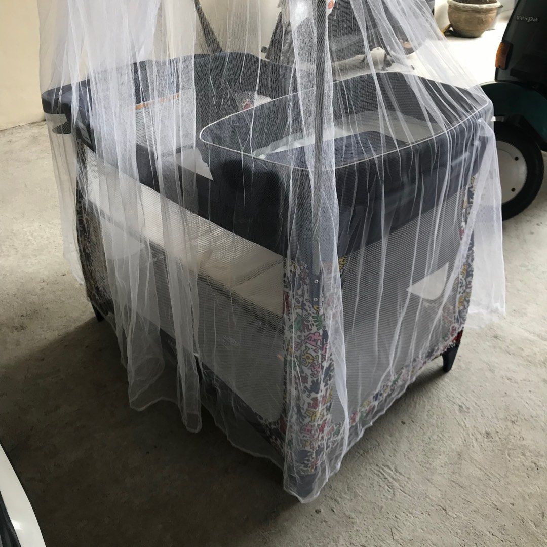 Cocolatte X Keith Haring Baby Box Tempat Tidur Bayi, stroller baju ...