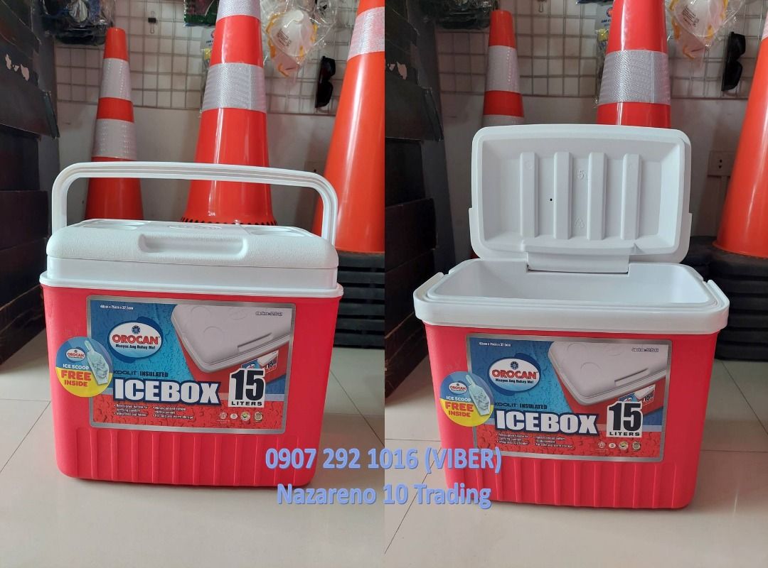 Cooler box orocan 15Liters icebox supplier 2, Furniture & Home Living ...