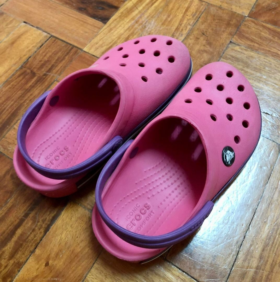 Crocs Kids Class Clog Pink Size 12 on Carousell