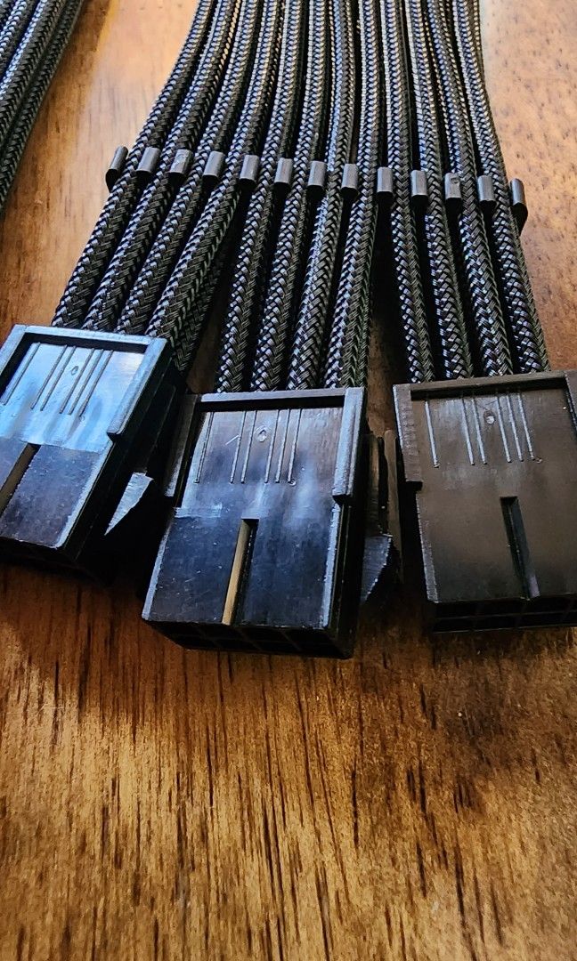 Custom Braided Psu Cables, Computers & Tech, Parts & Accessories ...