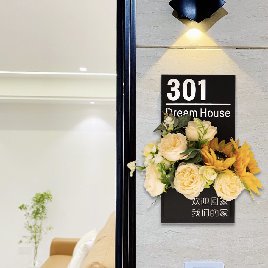 Customised Unit Sign Customised door sign/unit number signage ...