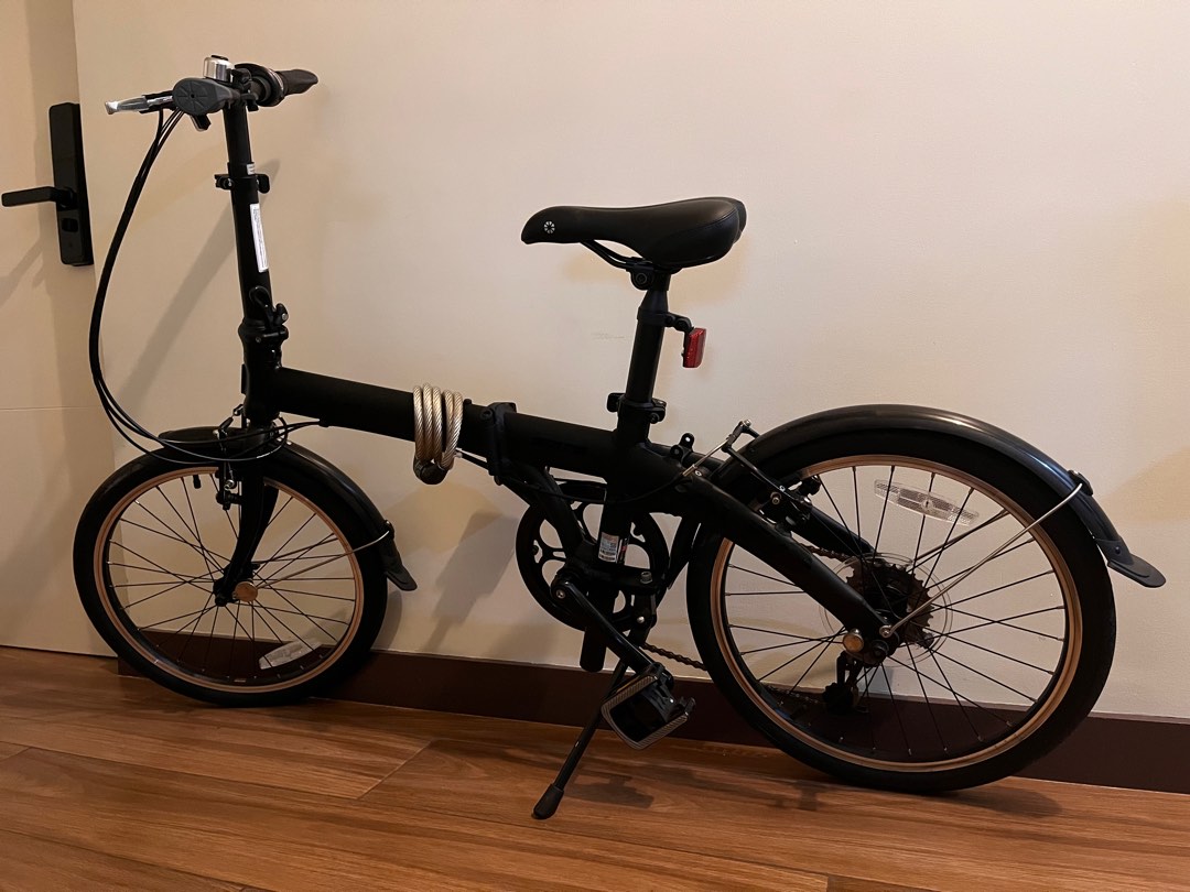 Dahon Route Folding Bike (Matte Black), Sports Equipment, Bicycles ...
