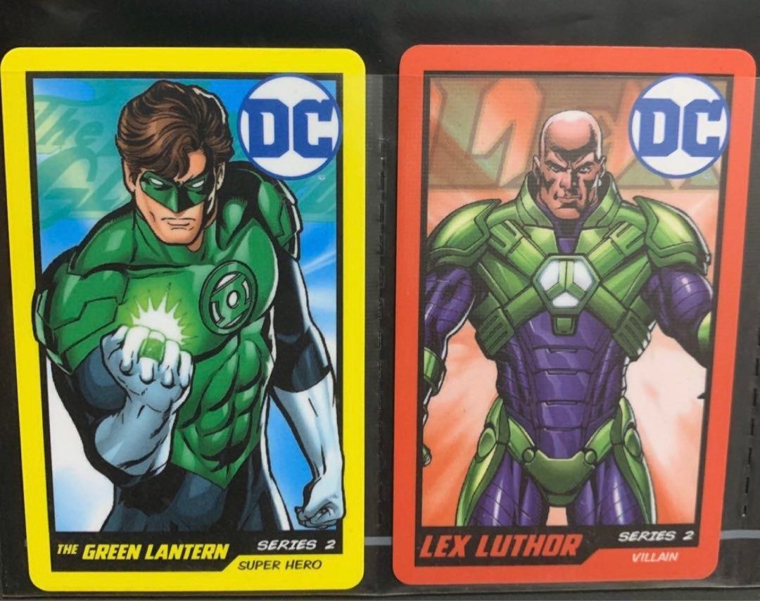DC superhero cards collection (from SG Arcades), Hobbies & Toys, Toys ...