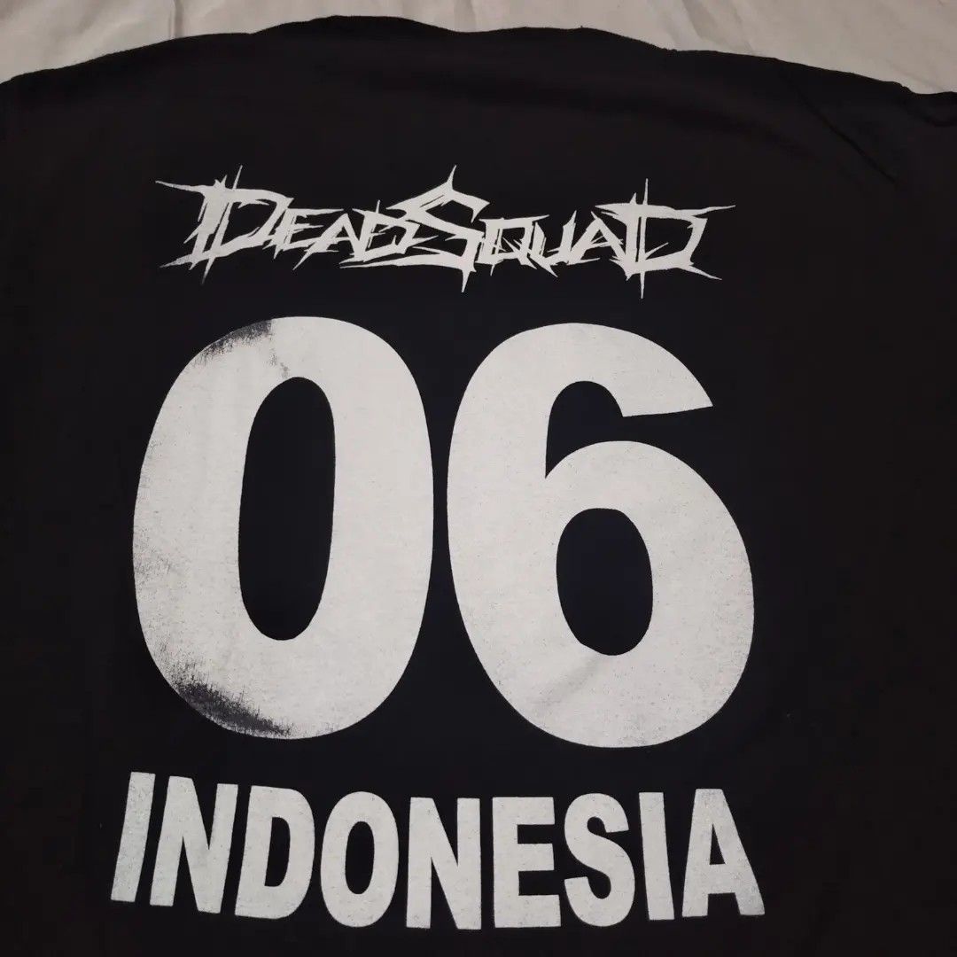 Deadsquad rare garuda 06 Indonesia the eye merch baju kaos band second ...