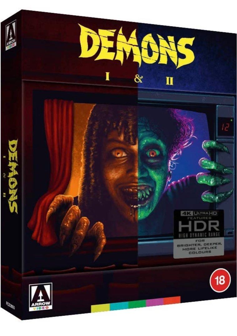 Demons 1&2 Limited Edition 4K UHD/BR - OOP, Hobbies & Toys, Music ...