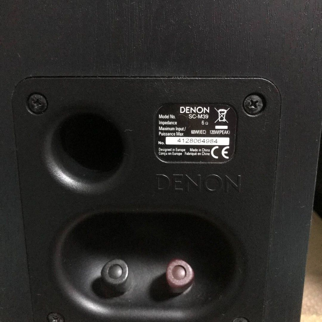 Denon Speaker (SC-M39), Audio, Soundbars, Speakers & Amplifiers on ...