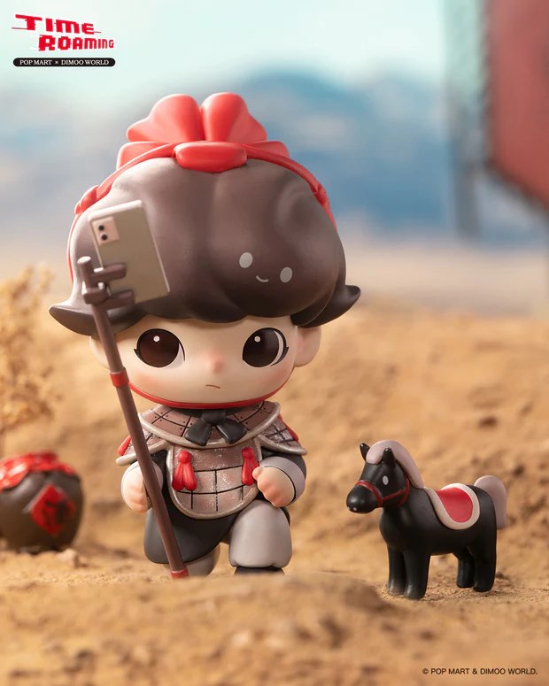 Dimoo Time Roaming General of Qin Dynasty VLOG, Hobbies & Toys, Toys ...