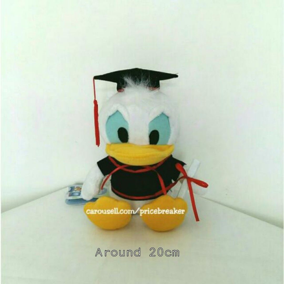 Disney Donald Duck Graduation Plush, Hobbies & Toys, Toys & Games on ...