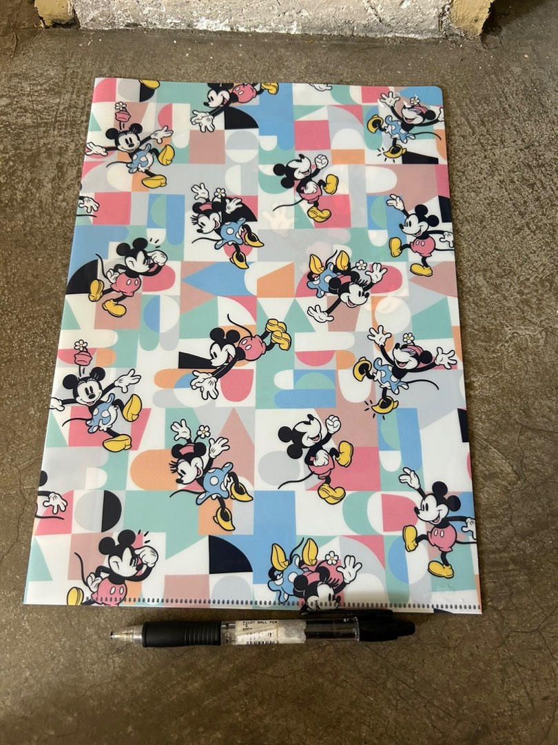 Disney Mickey Mouse document file, Hobbies & Toys, Stationery & Craft ...