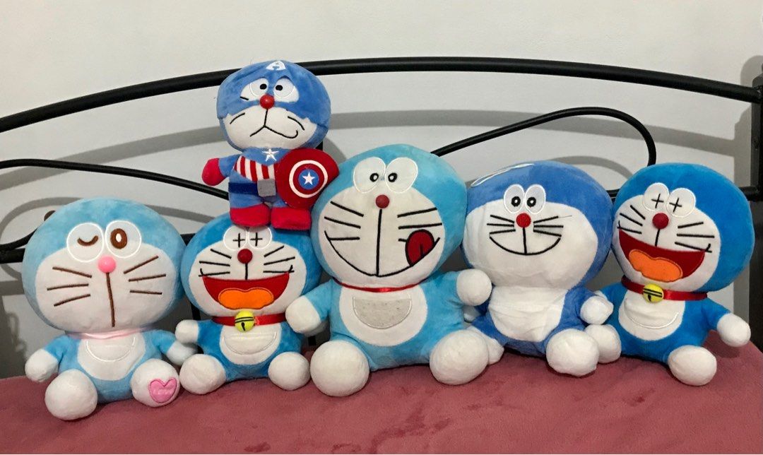 Doraemon Stuffed/Plush toys, Hobbies & Toys, Toys & Games on Carousell