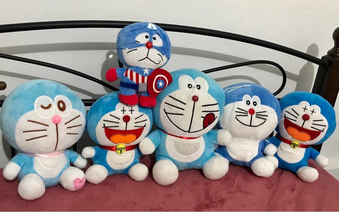 Doraemon Stuffed/Plush toys, Hobbies & Toys, Toys & Games on Carousell