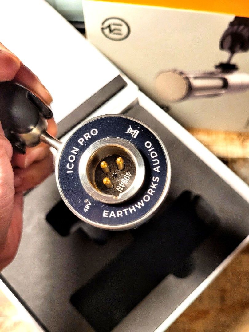 Earthworks Audio Icon Pro Xlr Condenser Mic, Audio, Microphones on Carousell