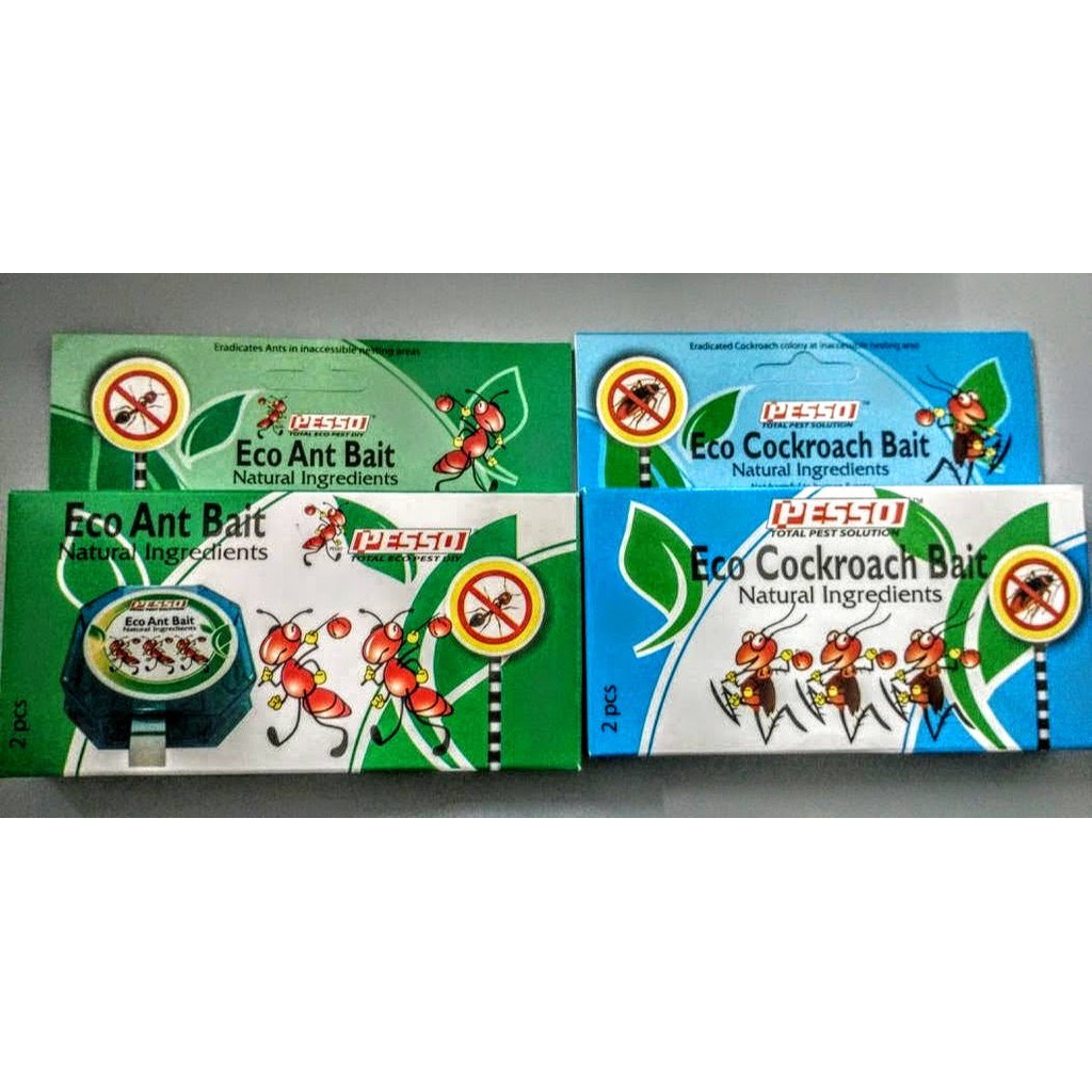 ECO PESSO ANT BAIT COCKROACH BAIT CLEAN CLEAR PEST INSECTS, Furniture ...