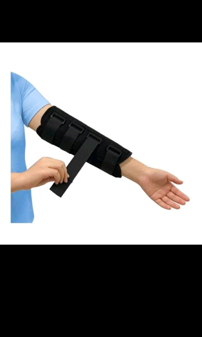 Elbow brace SPLINT, arm straightener for stroke, sports injury, Health ...