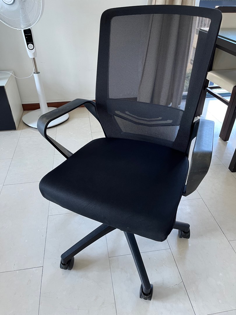 Ergonomic Office Chair, Table and colour printer, Furniture & Home ...