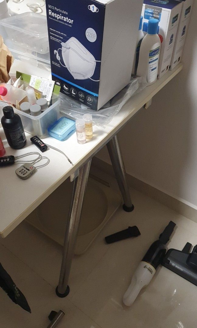 EXTRA LONG study table (L 1.8m x W 0.8m x H 0.8m), Furniture & Home ...