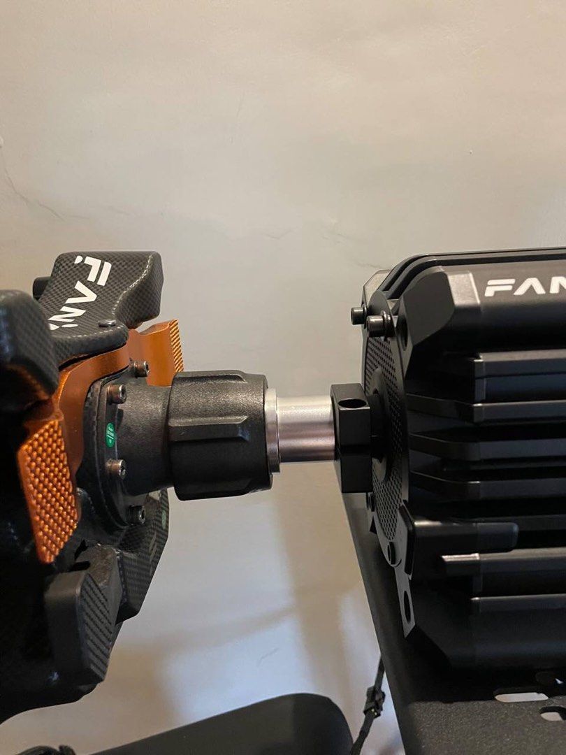 Fanatec GT DD Pro wheelbase and racing wheels on Carousell