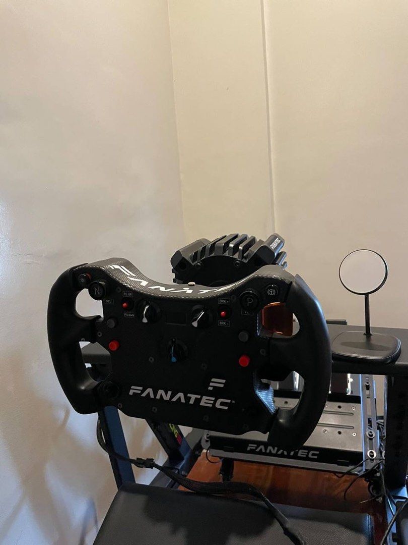Fanatec GT DD Pro wheelbase and racing wheels on Carousell