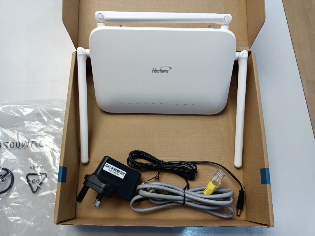 FiberHome WIFI 6 Wireless Router SR1041Y, Computers & Tech, Parts ...